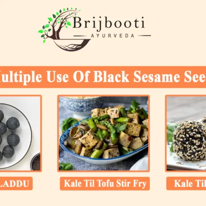 BrijBooti Black Sesame Seed - Kale Till Asli - Without Colour - Brijbooti