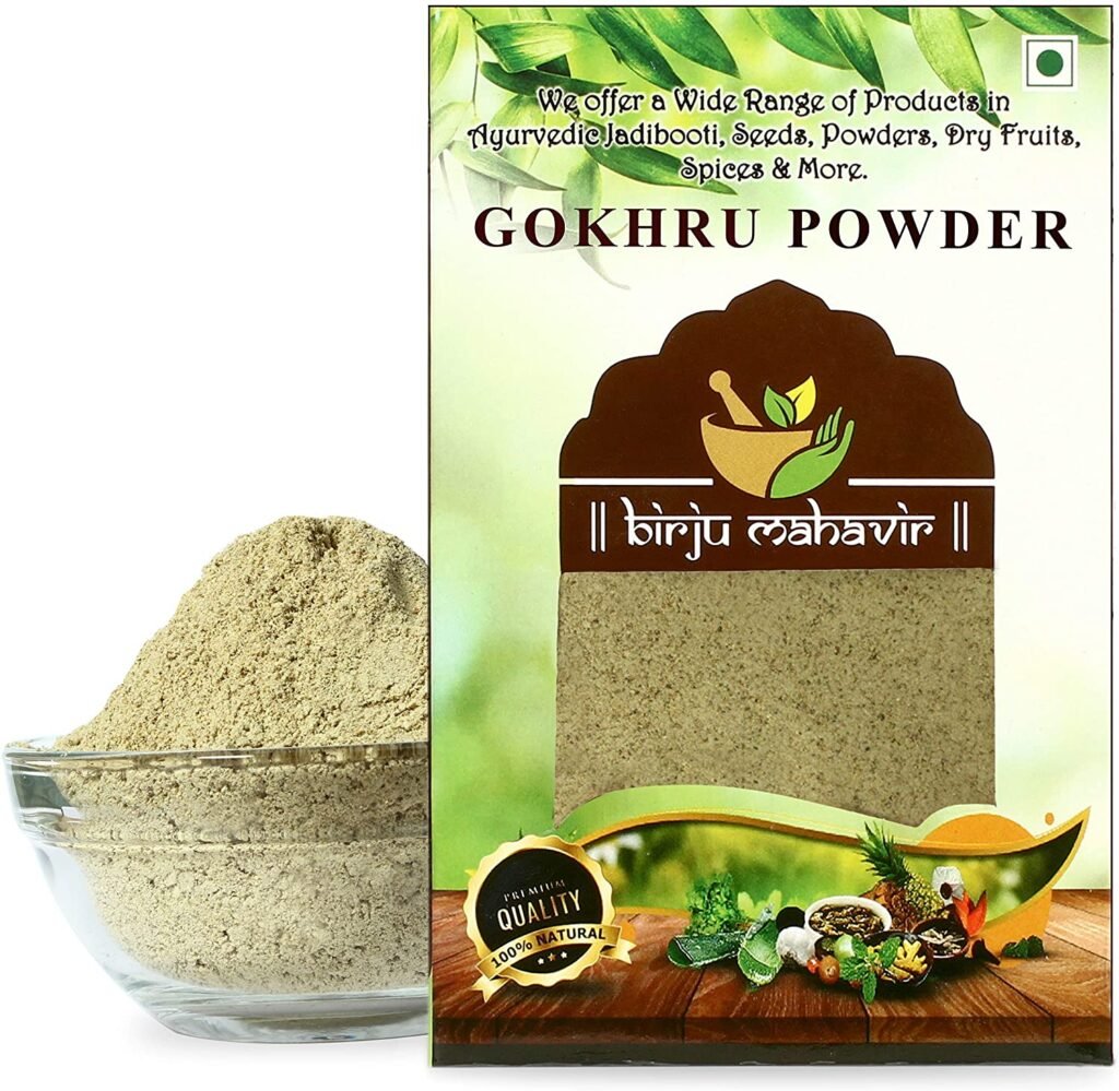 BrijBooti Gokhru Chota Powder - Gokshura Powder - Small Caltrops Powder ...